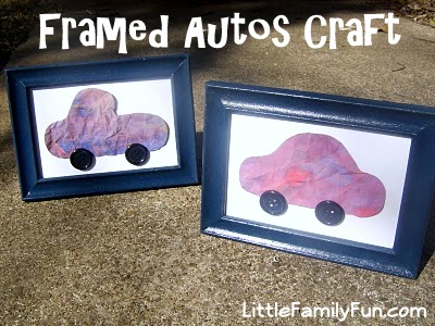 Little Family Fun: Framed Autos