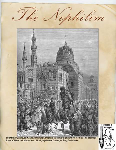 Halls of the Nephilim: The Nephilim for Swords & Wizardry Complete is ...