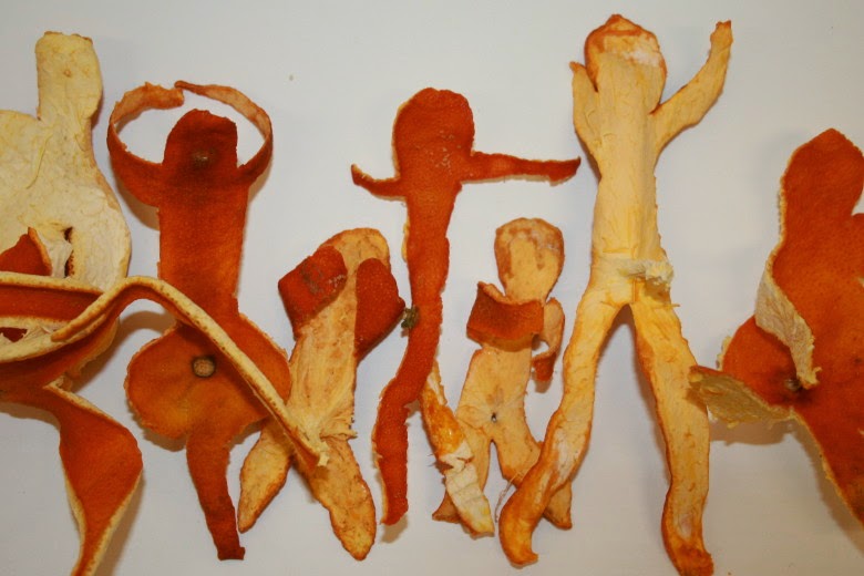 Bytes: Orange Peel Art