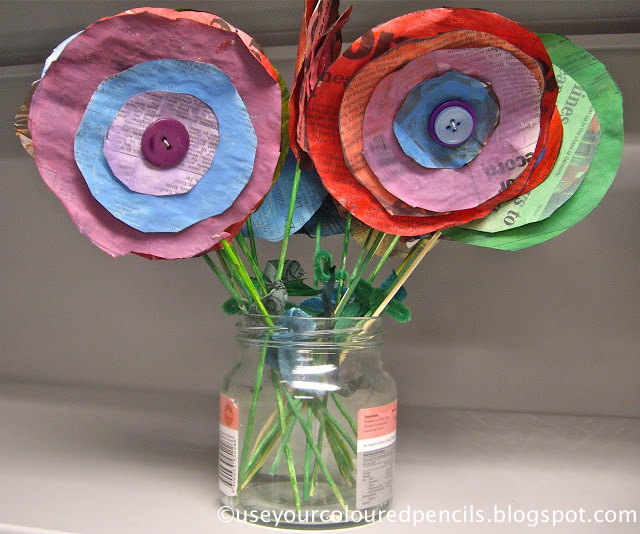 Use Your Coloured Pencils: Recycling for Spring