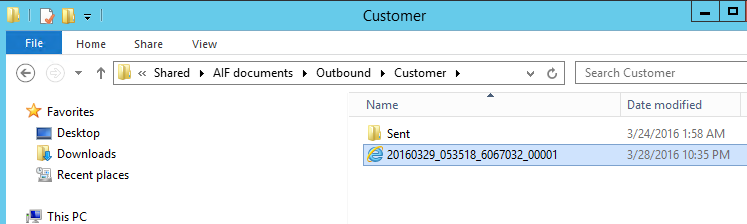 Send outbound documents with AIF in AX 2012 - Walkthrough