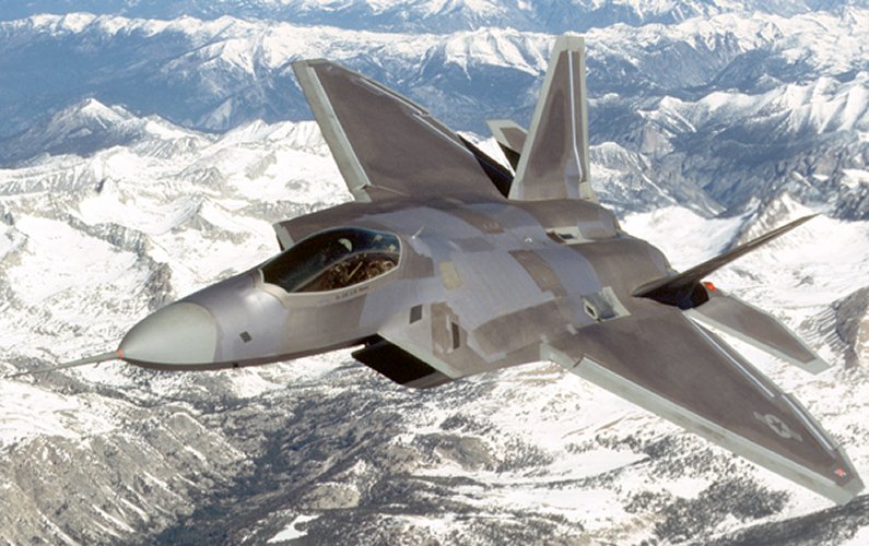 IMAGINATION OF ANGGIAT: Spesifikasi F-22 Raptor Stealth fighter
