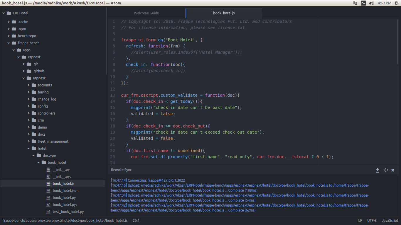 Frappe ERPNext Tutorial: Frappe Installation