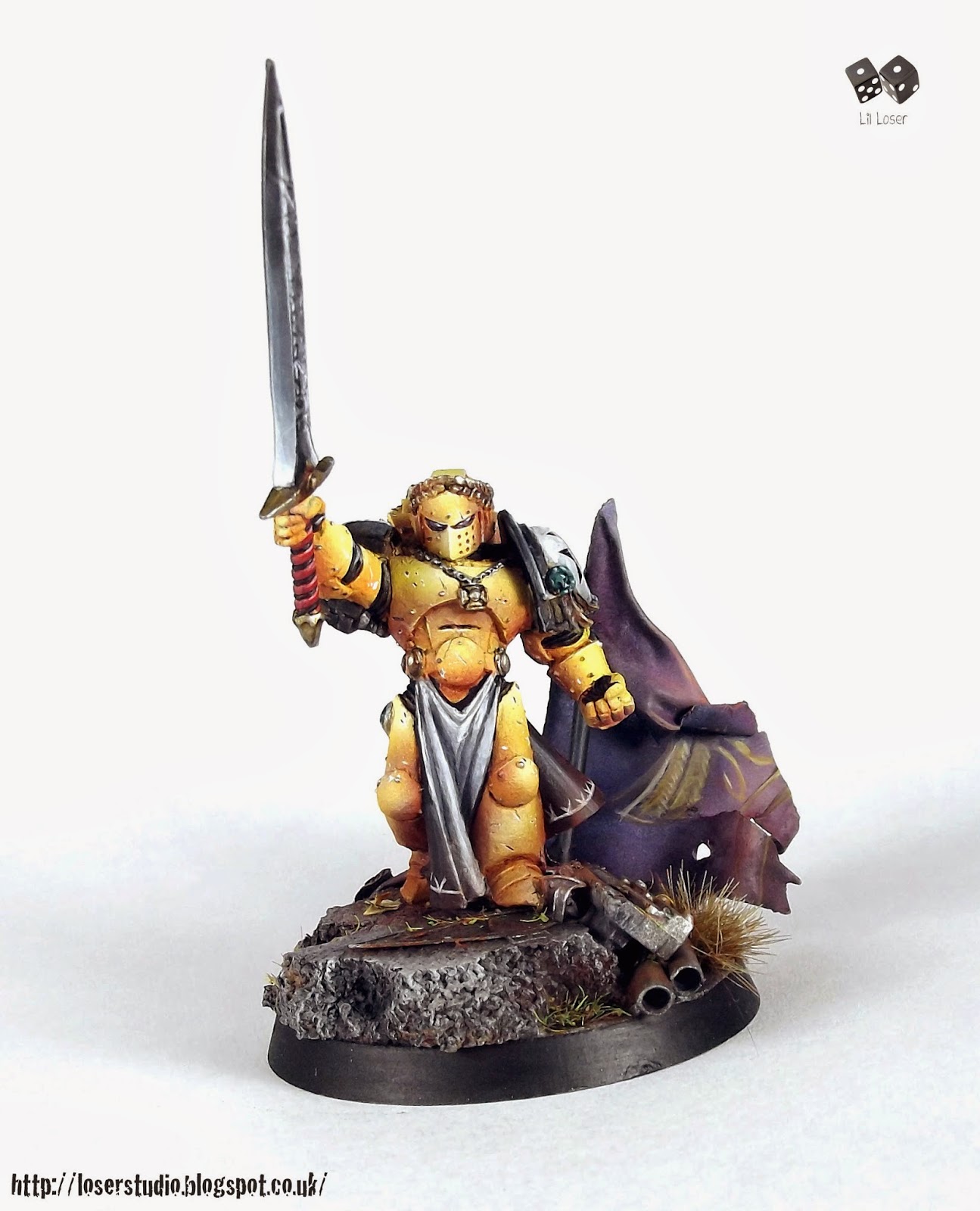 Sigismund, The Mailed Fist of Terra, Emperor's Champion, The Black ...