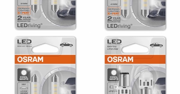 OSRAM apresenta nova linha de lâmpadas automotivas Lampled, com ...