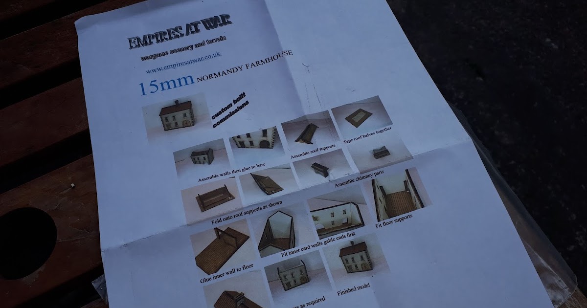 Scotty's Wargaming: 15mm MDF buildings