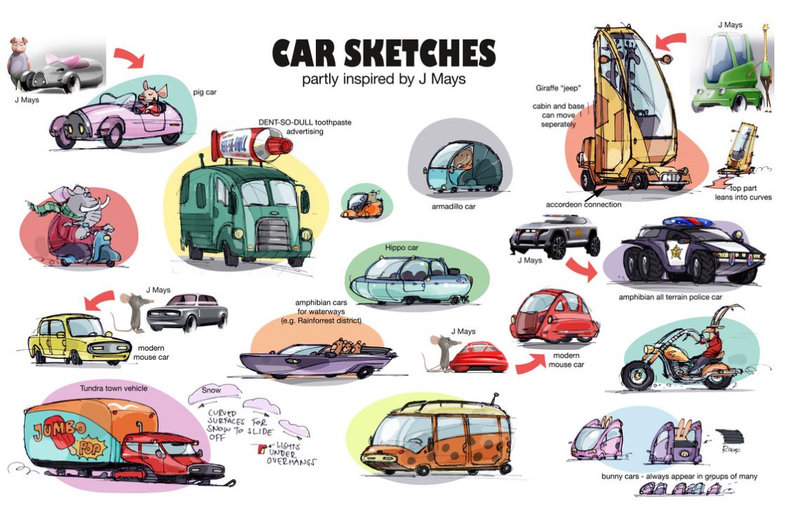 Just A Car Guy: vehicles in the Zootopia movie by Pixar, designed by ...