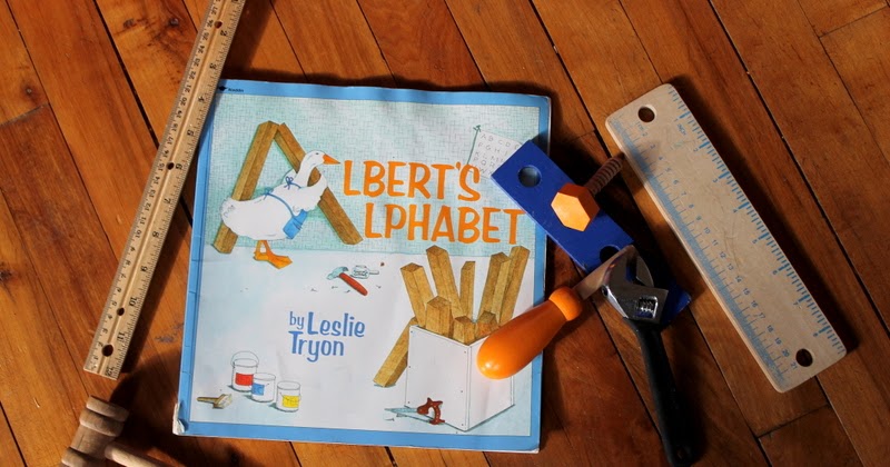 Books and Umbrellas: Albert's Alphabet by Leslie Tryon