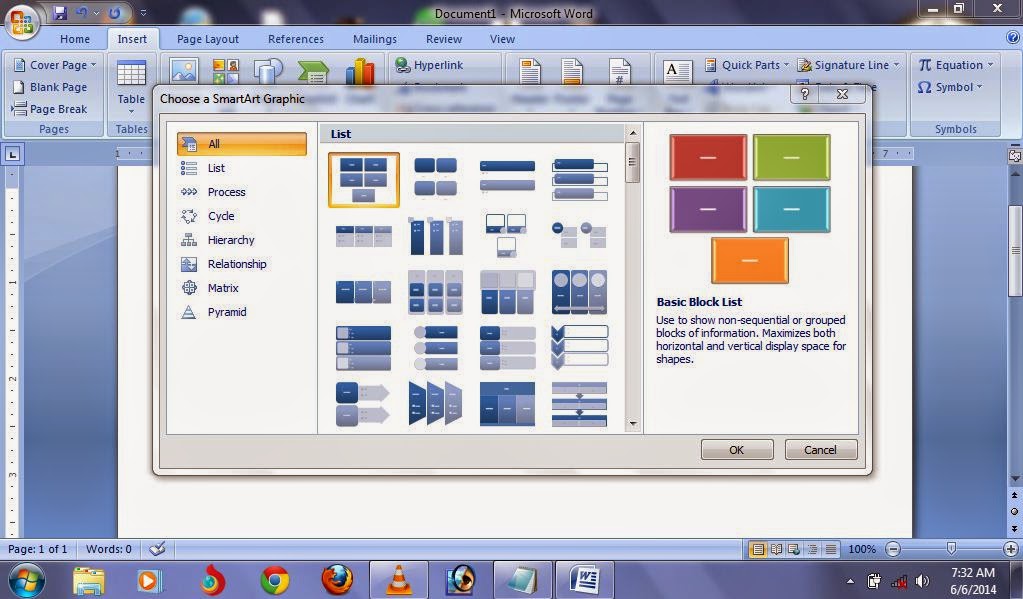 USING THE INSERT MENU IN MICROSOFT WORD | KOKOCOMPUTERS
