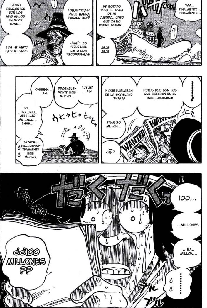 One Piece Manga Capitulo 232. El Hombre de los 100 Millones ...