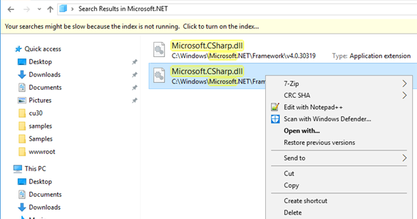 C Error Cs0656 Missing Compiler Required Member Microsoft Csharp Runtimebinder