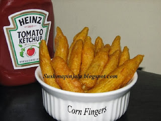 Baby Corn Fingers - From Sushma's Kitchen