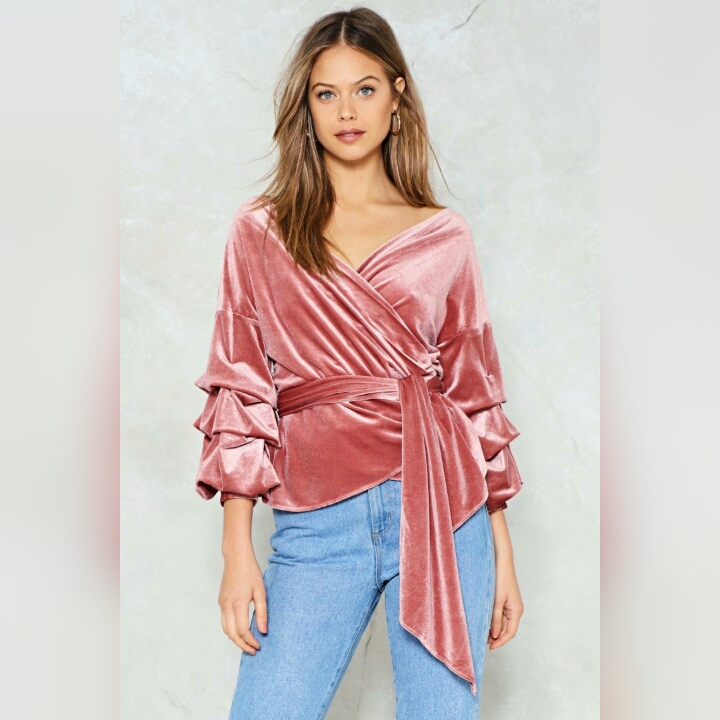 TREND OF THE WEEK; WRAP TOPS BY ANDRELLA'S BLOG