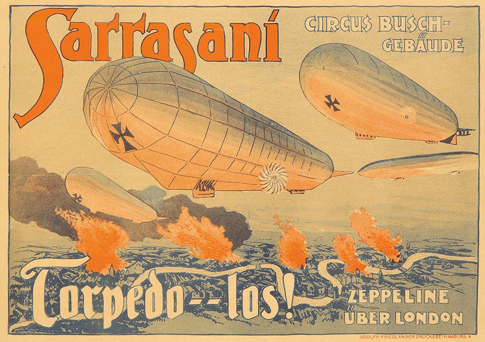 Just A Car Guy: Such a weird variety of advertising with the Zeppelin