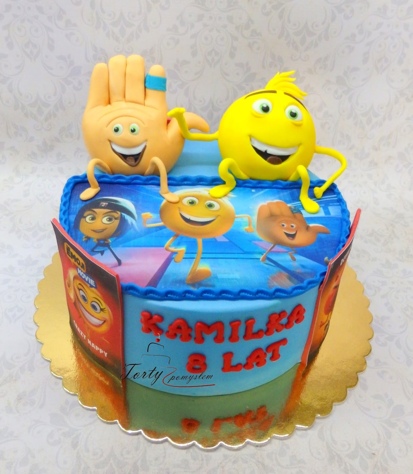 TORTY Z POMYSŁEM Kraków: Tort z figurkami z filmu Emotki