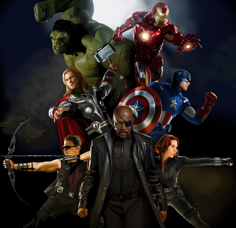 inspired creations.: Avengers