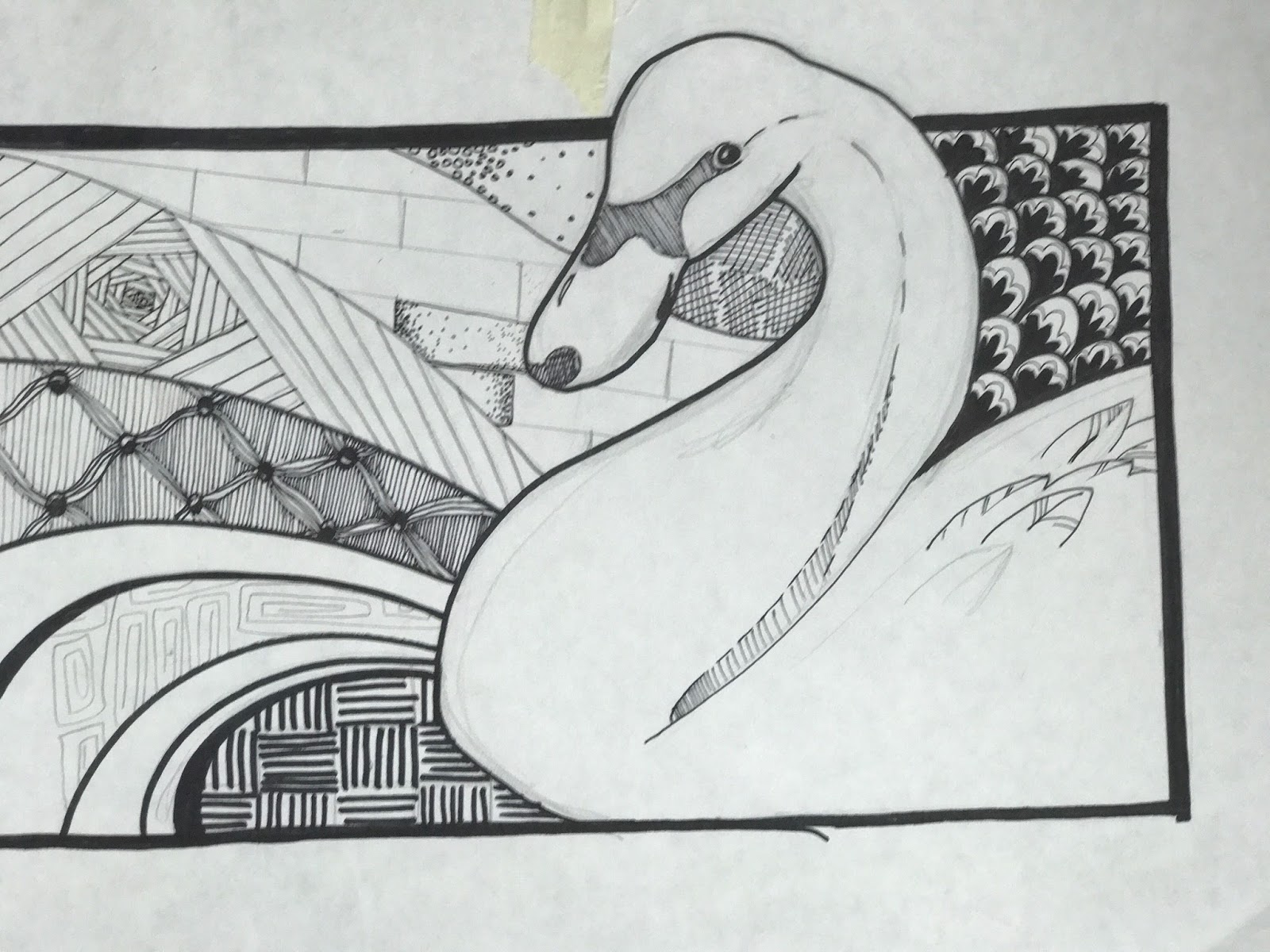 Ms. Hsieh 's Clarke Art Room- 8th Grade: Line Animal