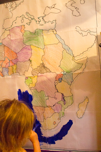 Craft Knife: A Big Map of Africa
