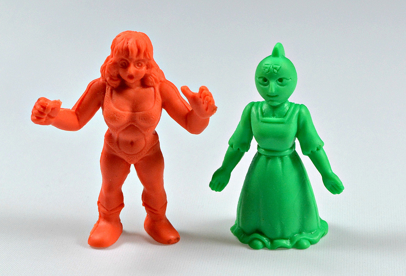 Little Weirdos: Mini figures and other monster toys: Kinnikuman kinkeshi