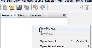 Java y netbeans : Tema 2: programa netbeans (creacion de proyectos)