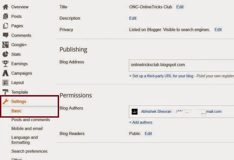 How To Setup Custom Domain For Your Blog In Blogger With Godaddy.com ...