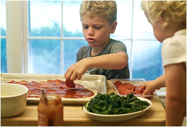 Chasing Davies: Pizza Party with the Kids!