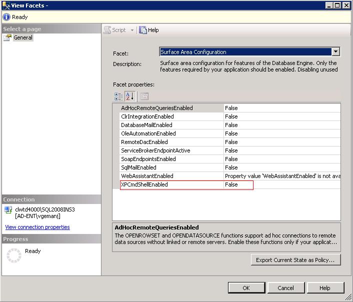 Welcome to the World of SQLServer.........: How to locate Surface Area ...