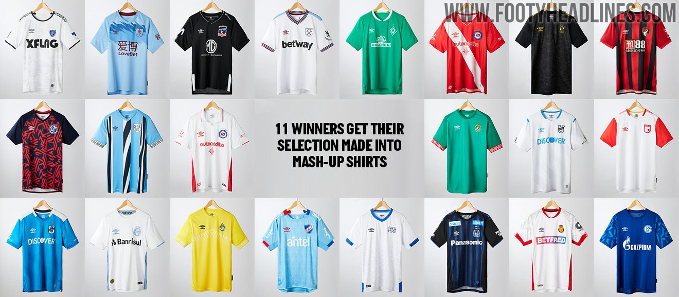 Umbro "For the Love of Shirts" Mashup Competition Launched - Footy ...