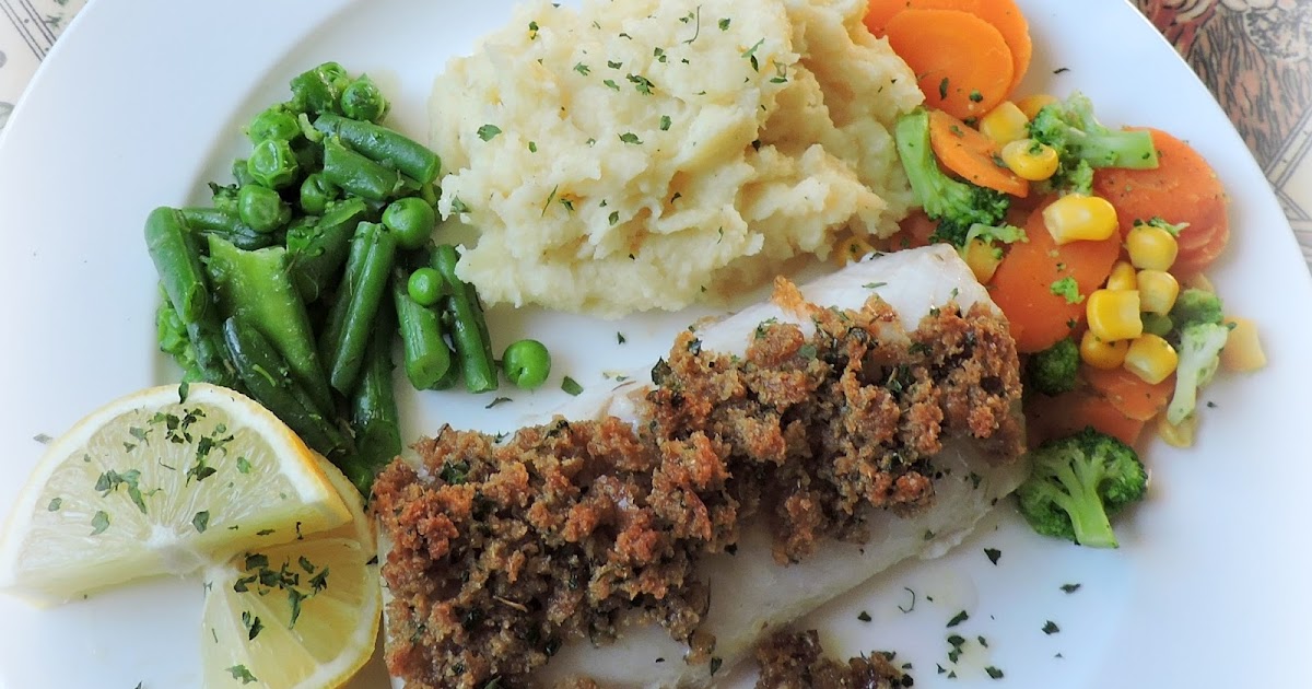 Herb Crumbed Cod Fillets | The English Kitchen