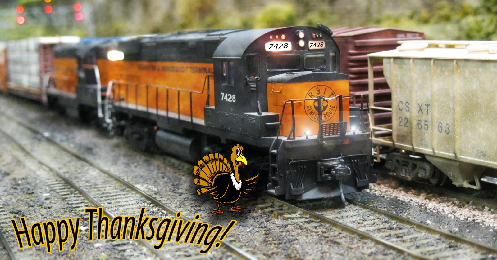 RIT Model Railroad Club: Happy Thanksgiving! Tiger Tracks Just Around ...