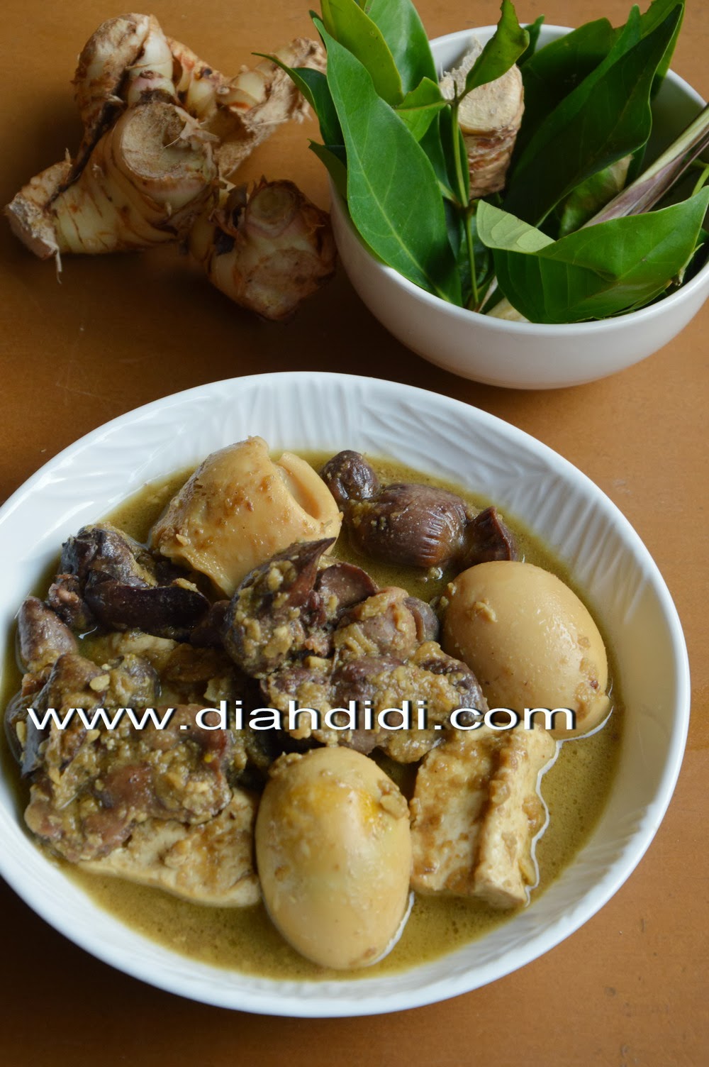 Diah Didi's Kitchen: Terik Ati Ampela, Telur dan Tahu...Satu Menu ...