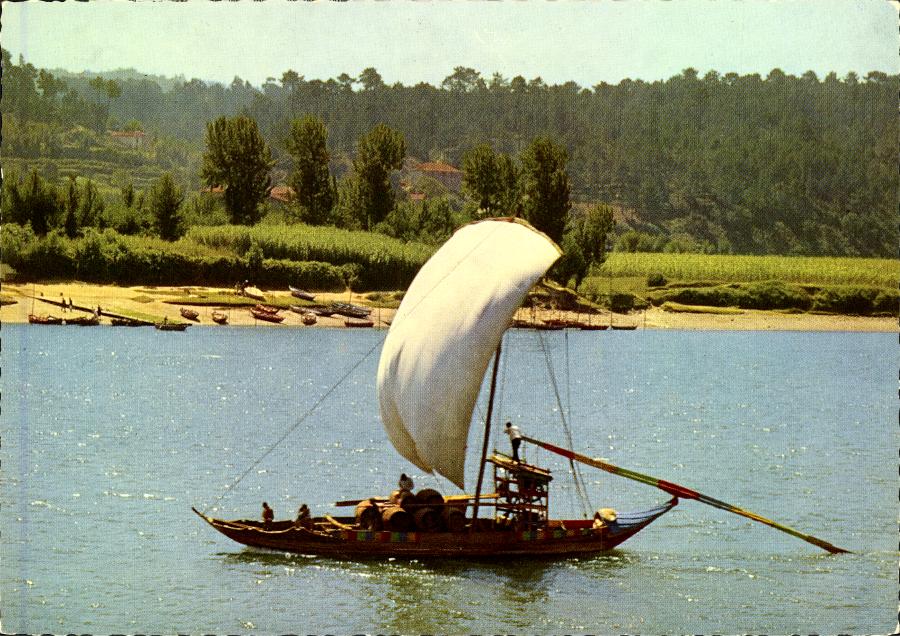 MONUMENTOS DESAPARECIDOS: Barco Rabelo. (Rio Douro, Porto).