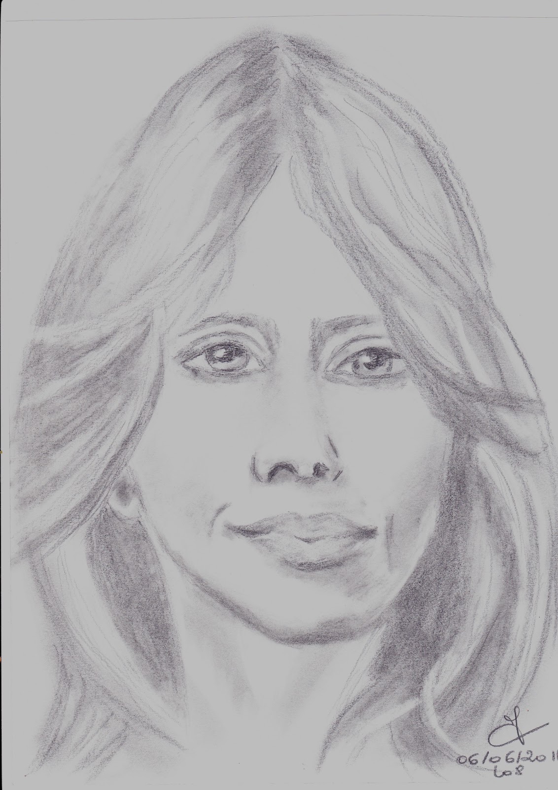 Peintures et portraits. Acrylique et pastel.: Portraits au crayon