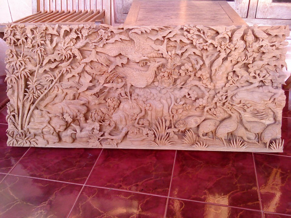 Seni Ukir Jepara yang di Ekspor ke Seluruh Dunia ~ Ukir Mebel Jepara