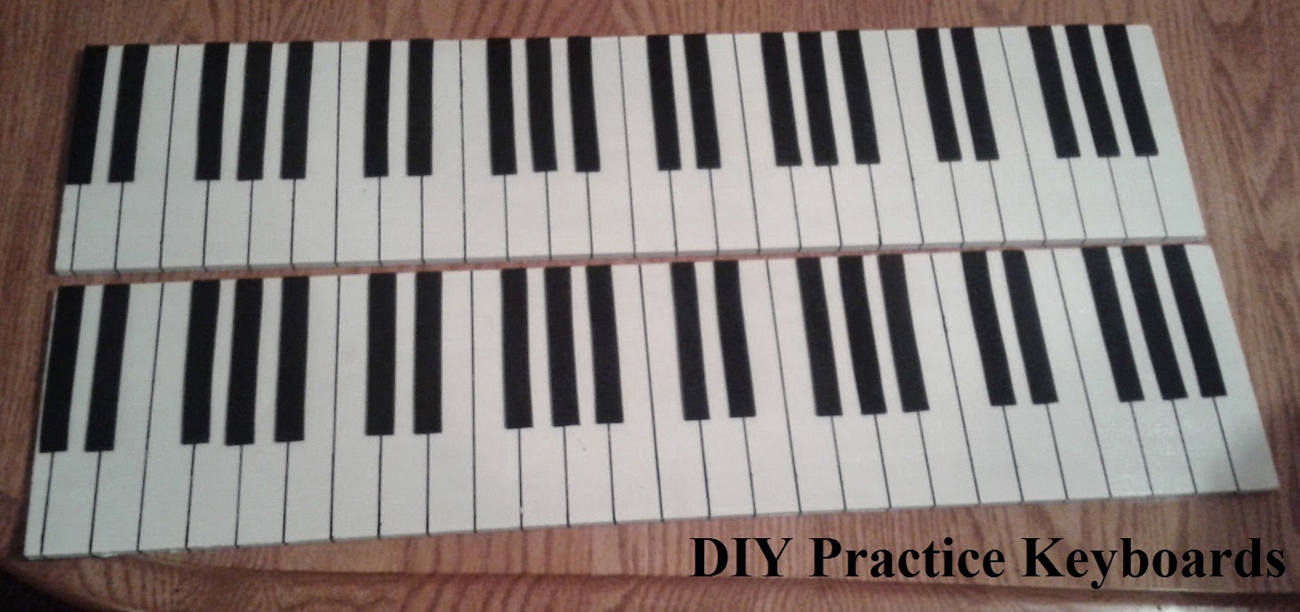 Serious Savings of the Possum: DIY Practice Keyboards