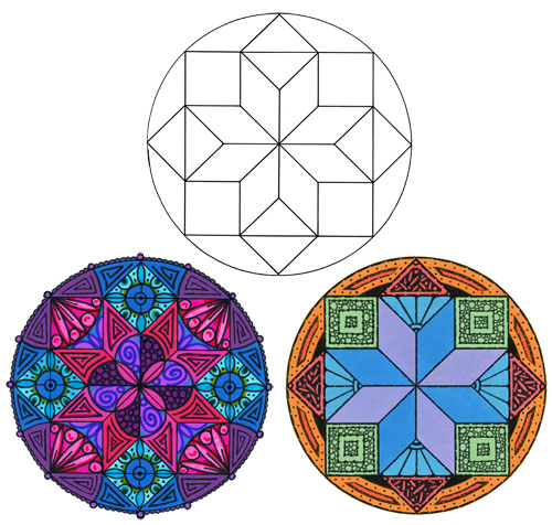 All Things Ruffnerian, a Design Blog and More: Mandala Meditations 4