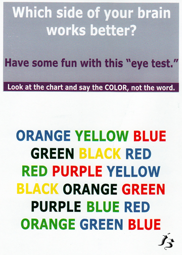 Kids Don't Tell: Brain Test