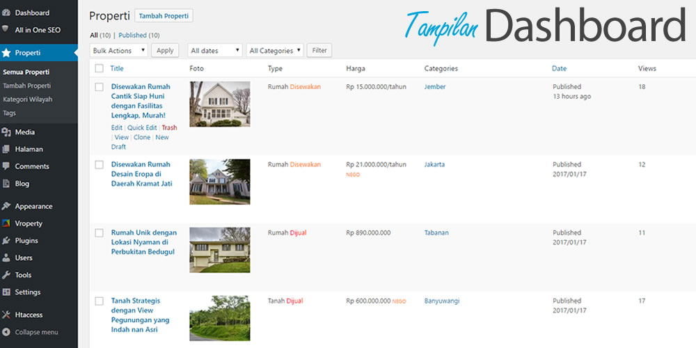 Jasa Pembuatan Website Properti, Agen Properti atau Sales Marketing ...