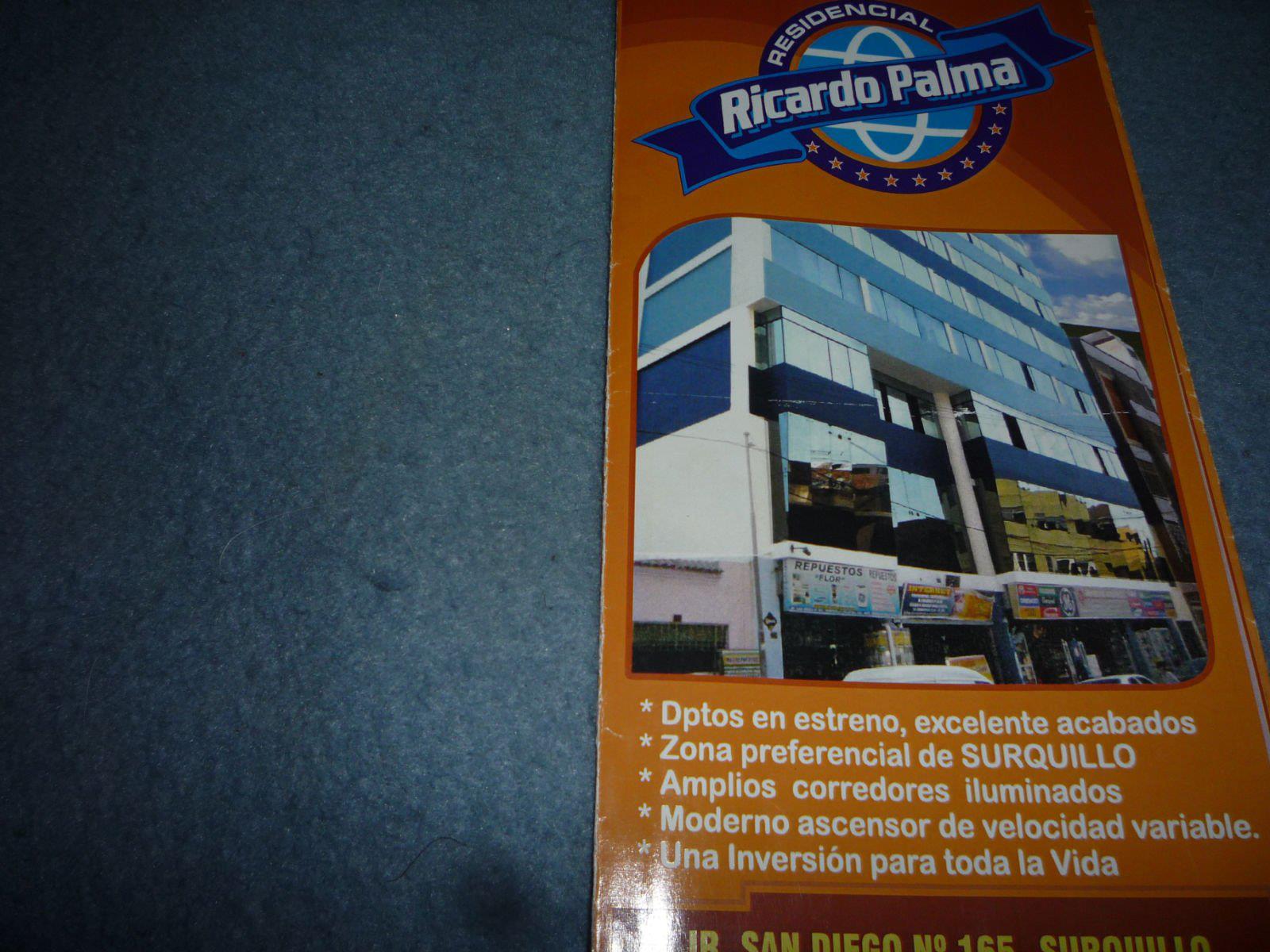 Edificio Ricardo Palma de Surquillo en Lima - Perú: Vistas exteriores