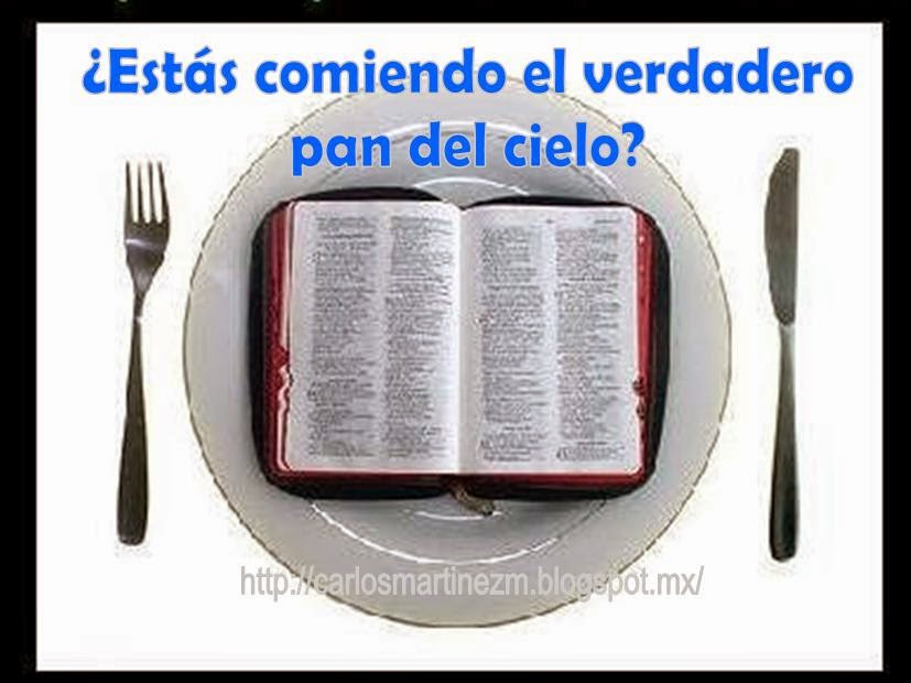 Aprendiendo La Sana Doctrina ¿estÁs Comiendo El Verdadero Pan Del Cielo