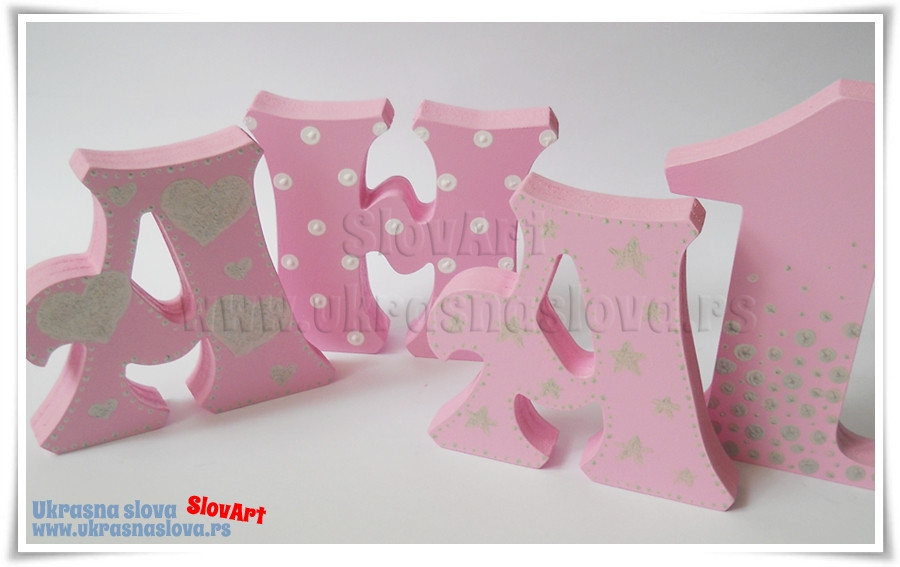 Slova za slatki sto : SlovArt - Ukrasna slova | Ramovi | Satovi | Zidne ...