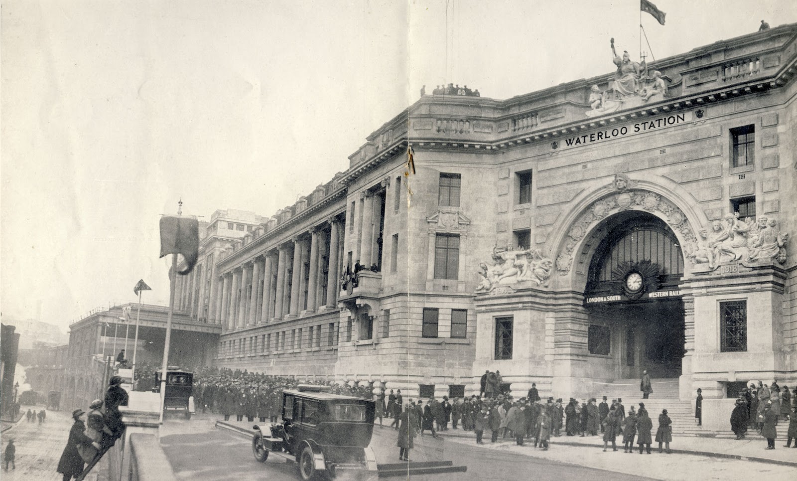 Turnip Rail: The Opening of the Rebuilt Waterloo Station - 1922 (200th ...