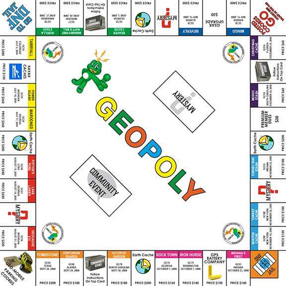 The Caching Bag: Kneel More: Geopoly