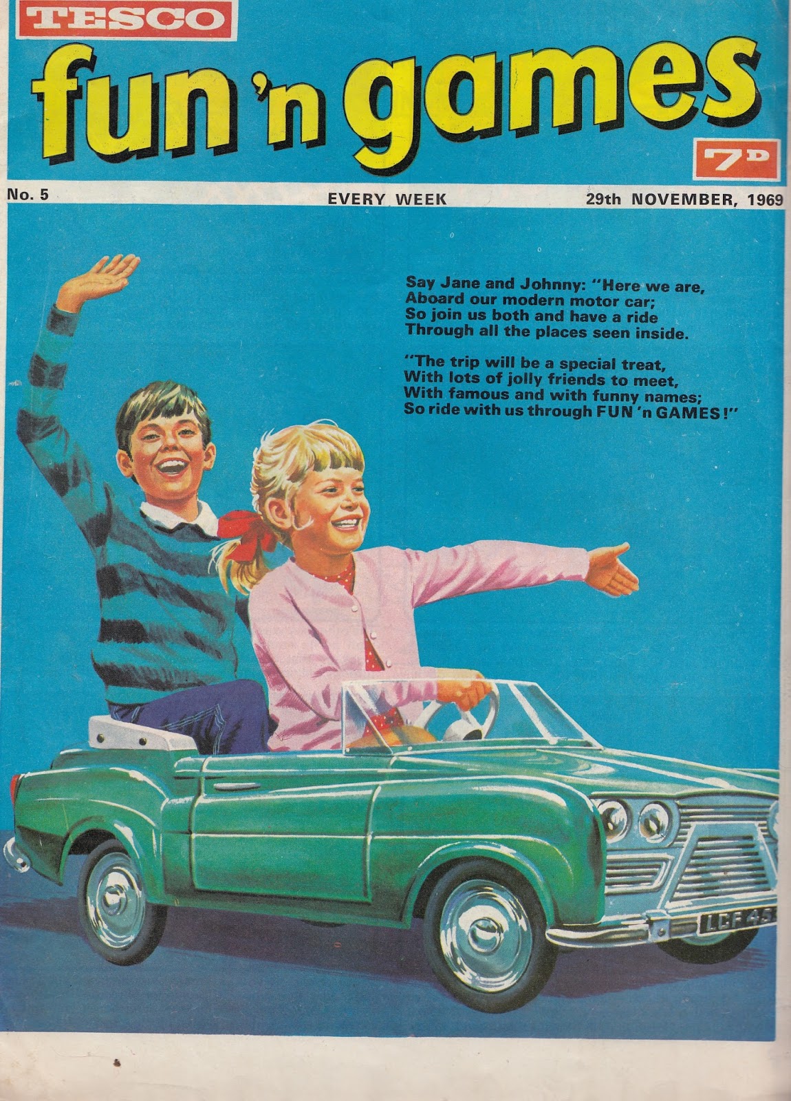 Boys Adventure Comics: Tesco fun 'n games comic - part 1