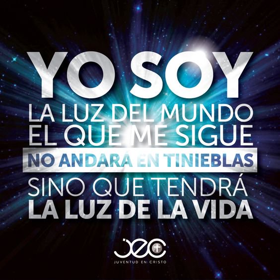 Compartiendo Biblia: "Yo Soy"... la luz del mundo