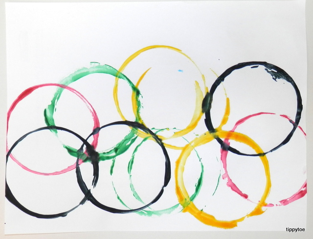 Tippytoe Crafts: Olympic Rings