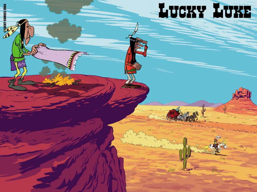 Lucky Luke Wallpapers - Cartoon Wallpapers