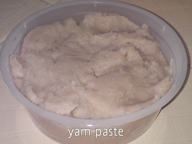 Cooking Pleasure: Black Sesame Yam Paus