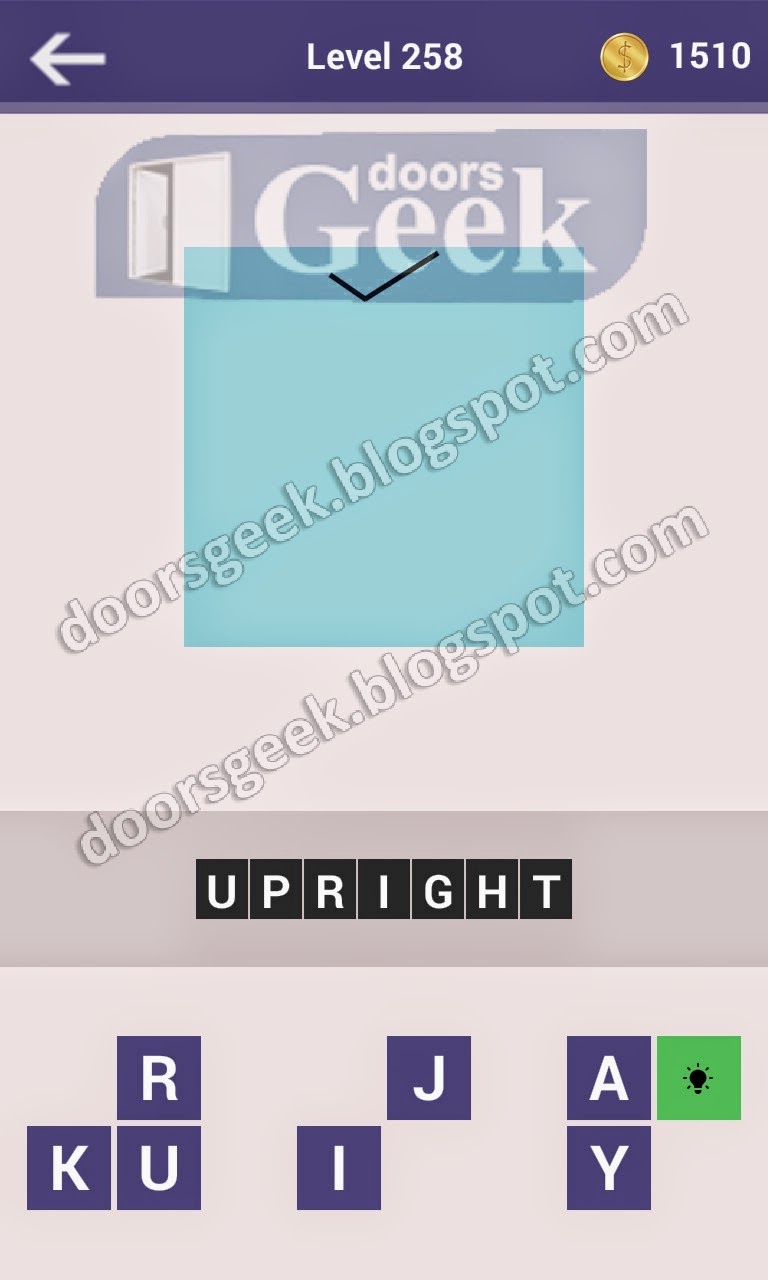 Fun Ways to Think - Level 258 ~ Doors Geek