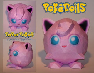 Papercrafts - PokeDoll Team 2 Pikachu, Jigglypuff, Clefairy ...